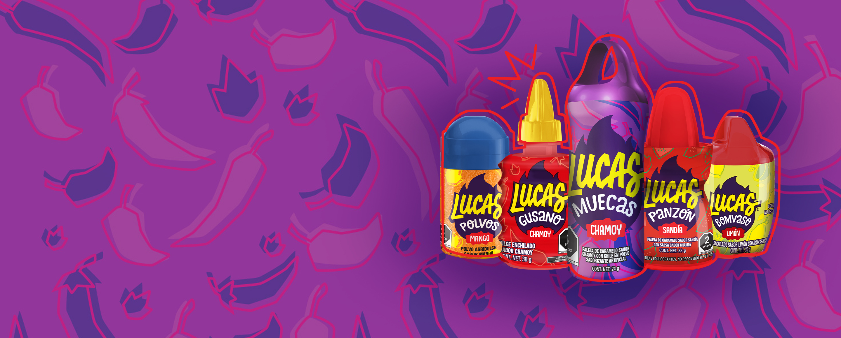 Dulces picosos | Web oficial | LUCAS MX